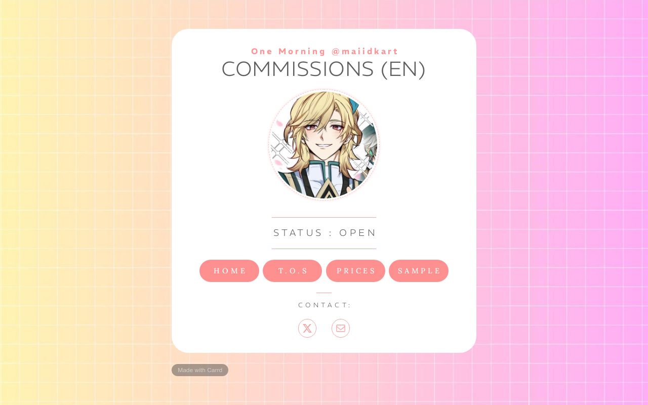 OneMorning_Commission (Eng Ver.)